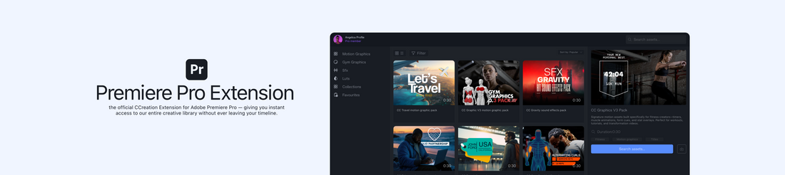 Adobe Premiere Pro Plugins & Templates for Creatives – ccreation.store